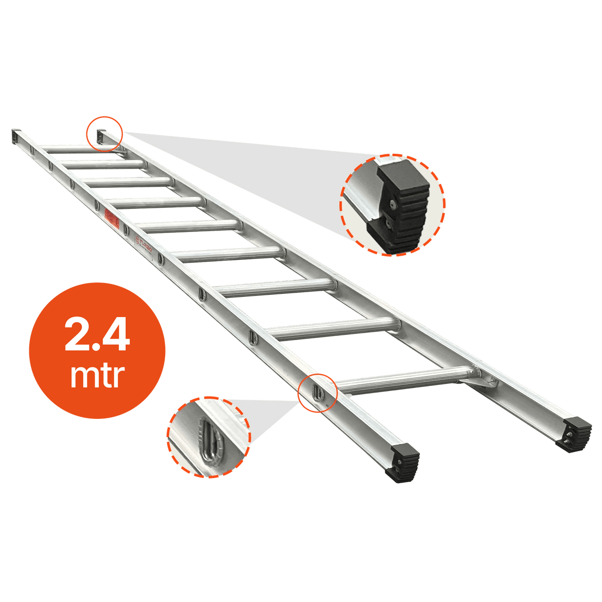 Aluminium Access Ladders | Scaffold Ladders | Turbo Aluminium